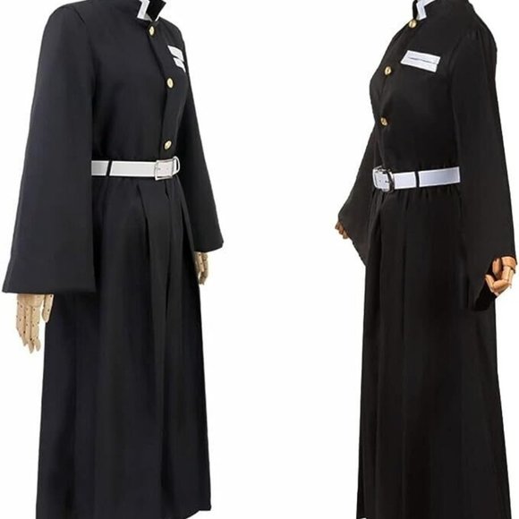 Jackets & Coats | Mens Demon Slayer Japanses Kimetsu Muichiro Black ...